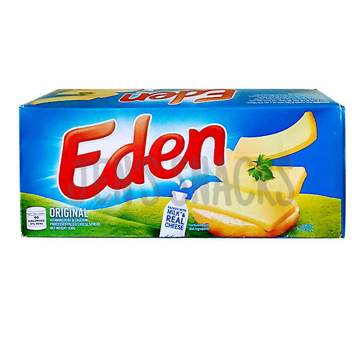 Eden Processed Filled Cheese Spread Original Flavor 430 grams | Lazada PH