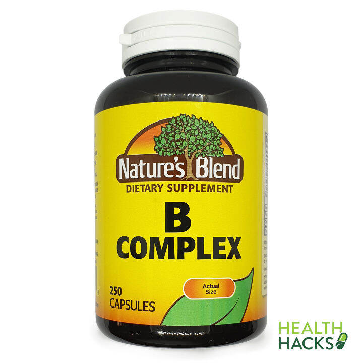 Nature's Blend B Complex, 250 Capsules | Lazada PH