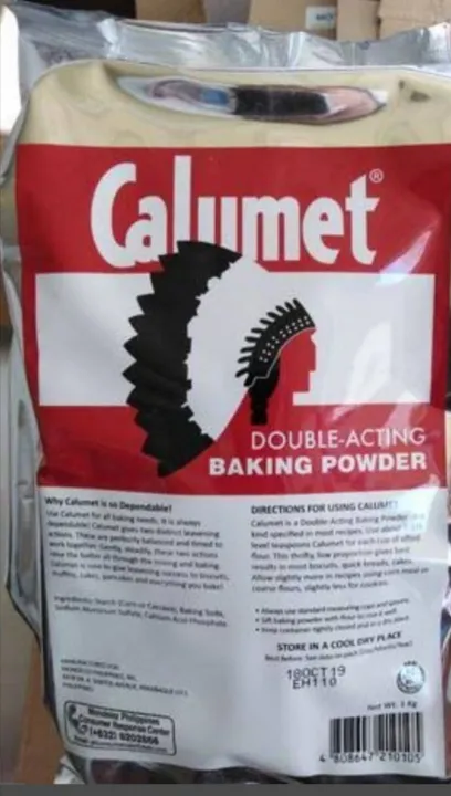 Calumet Baking Powder,1kilogram, increases the volume and lighten the ...