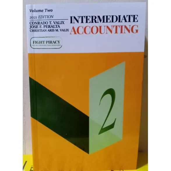 Intermediate Accounting Vol 2 2021 Edition Valix | Lazada PH Intermediate Accounting Vol 2 2021 Edition Valix | Lazada PH
