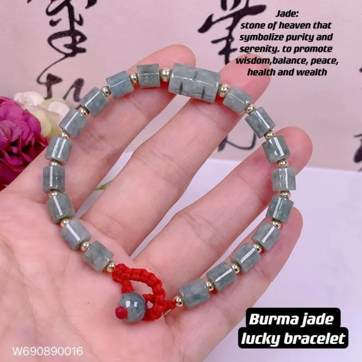 burma jade lucky bracelet | Lazada PH
