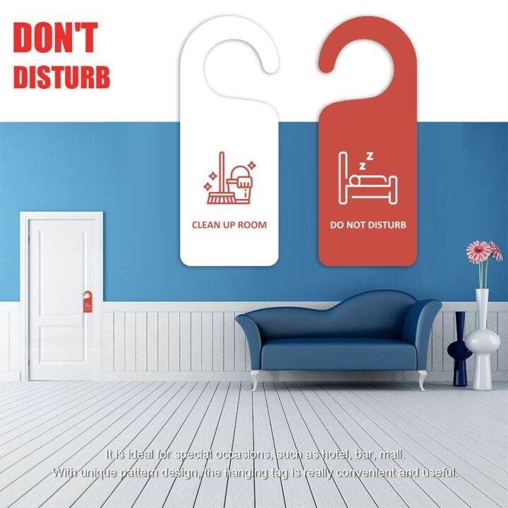 Door Sign Door Sign Do Not Do Not Disturb Sign Door Hanger Tags Door