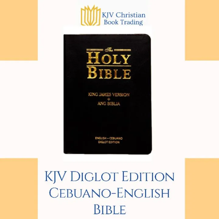 KCBT•KJV Diglot Bible (Cebuano-English) | Lazada PH