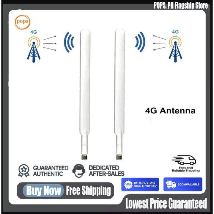 2pcs 4G Antenna Wireless Routing External Lte Signal Enhanced Antenna ...