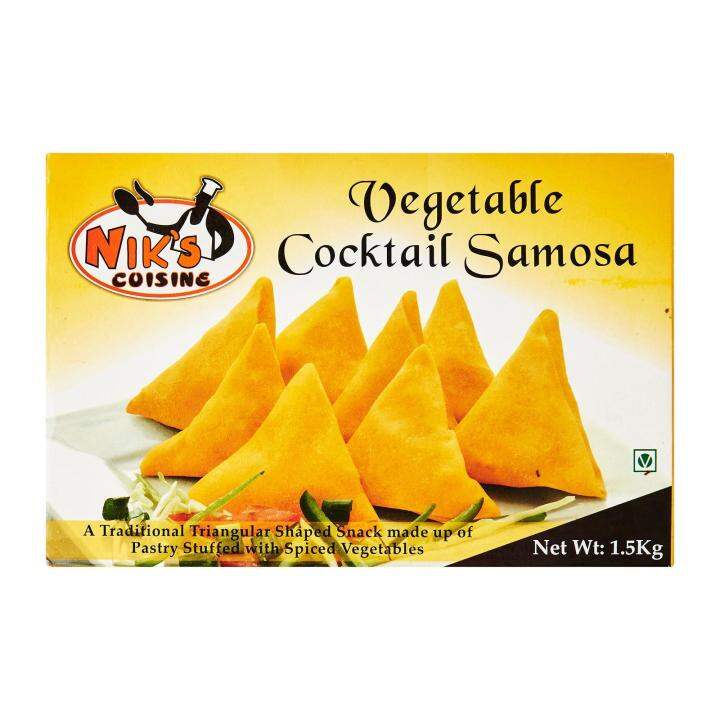 Niks Veg Cocktail Samosa - 75S - By Dashmesh - Frozen | Lazada Singapore