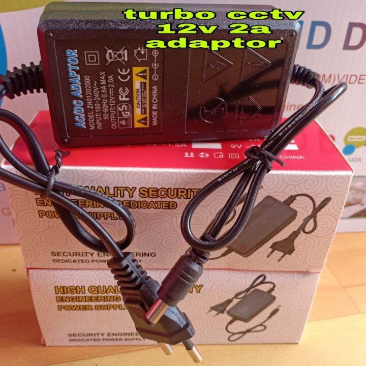 adaptor cctv 2a Real adaptor 2a 12V | Lazada Indonesia