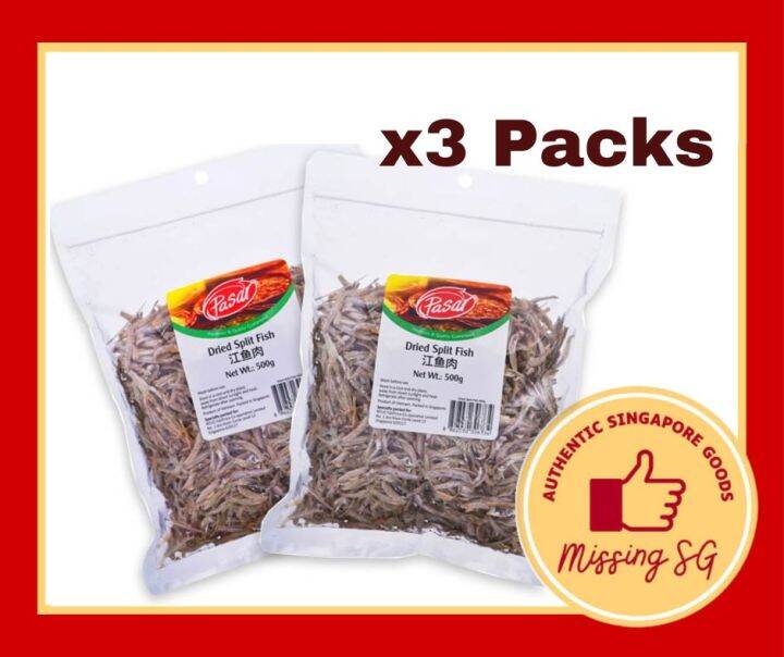Dried Split Fish 500g x 3 Packs | Lazada PH