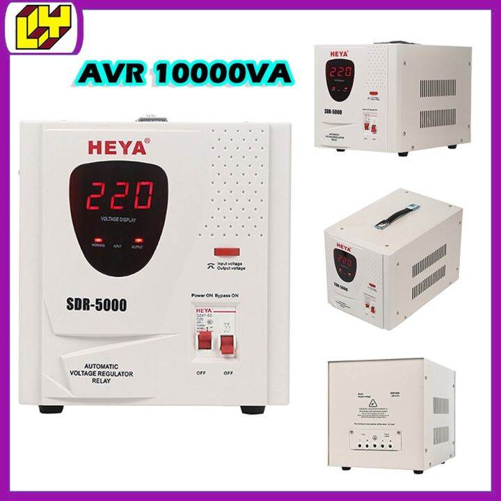 AVR 10kva 10000 watt AVR 10000va LED Relay Type Full Automatic AC ...