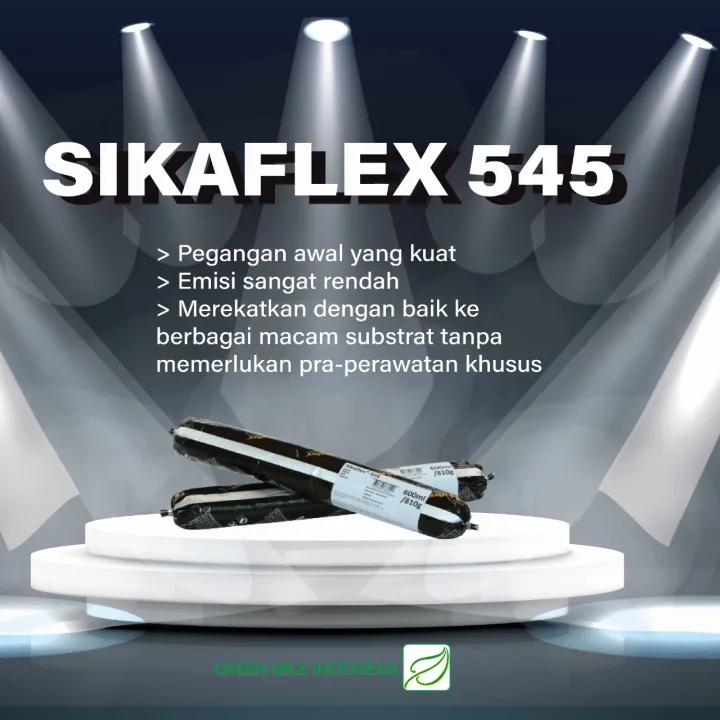 Sikaflex 545 | SIKA MAX TACK ULTRA Silikon Sealant Pengganti Paku Green Mile Indonesia | Lazada ...