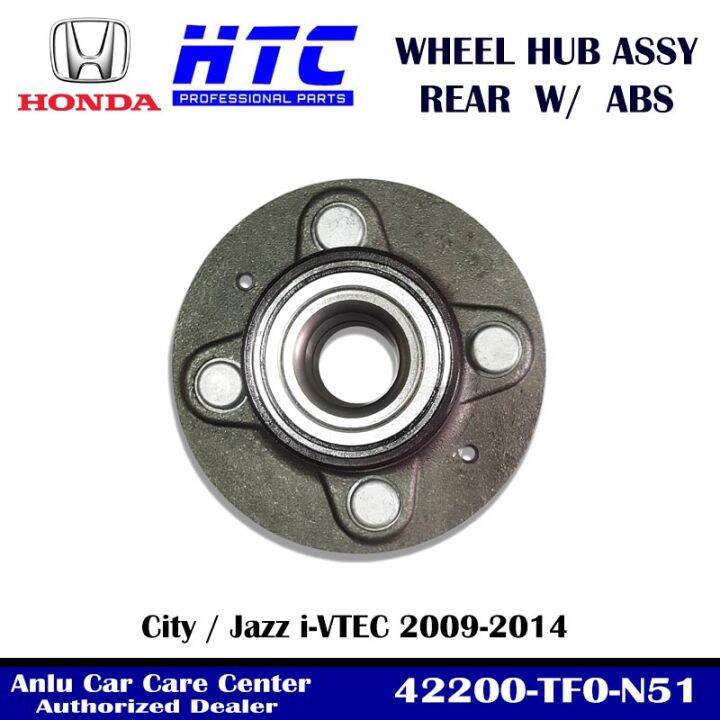 Rear Wheel Hub Assembly With ABS For HONDA CITY / JAZZ i-VTEC 2009-2014 ...