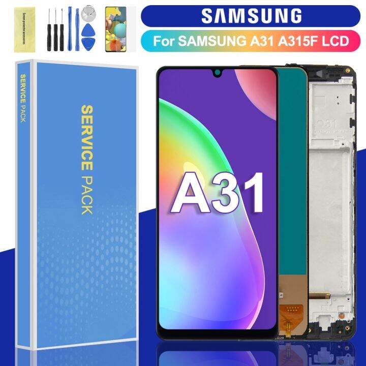 TFT Samsung Galaxy A31 LCD Display Touch Screen with Frame For Galaxy ...