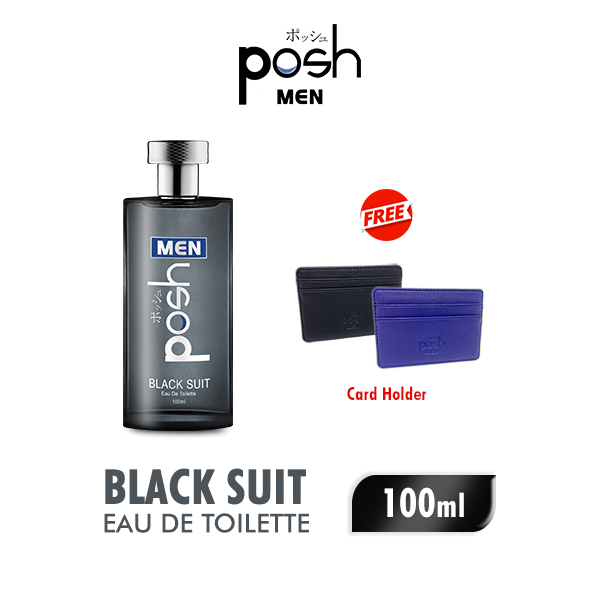 Posh Men EDT Black Suit 100 ml | Lazada Indonesia