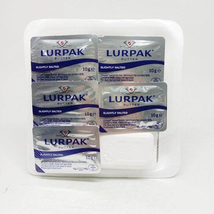 LURPAK DANISH BUTTER SALTED 10'S 10 GRAM MENTEGA | Lazada Indonesia