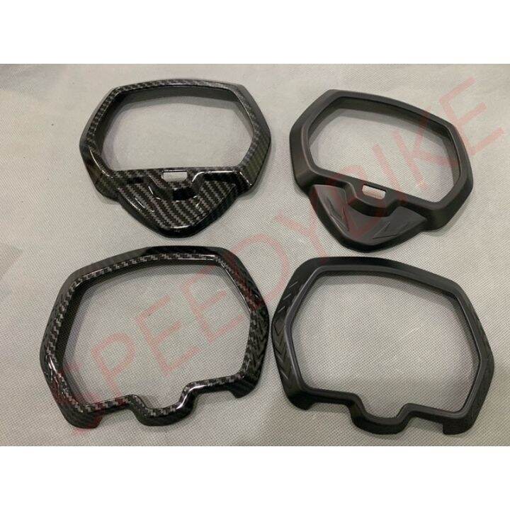Y16ZR METER COVER FRAME METER CARBON BLACK FRAME METER YAMAHA Y16 METER ...
