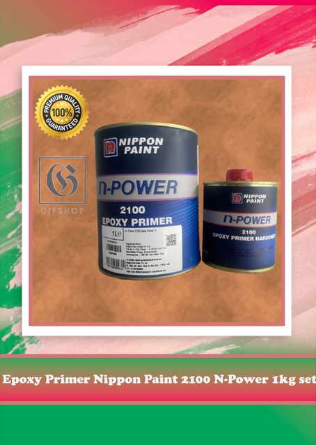 Epoxy Primer Nippon Paint 2100 N-Power 1kg set | Lazada Indonesia