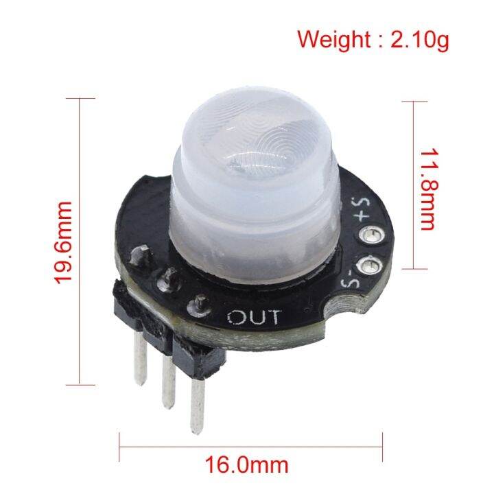 MH-SR602 MINI Motion Sensor Detector Module Pyroelectric Infrared PIR ...