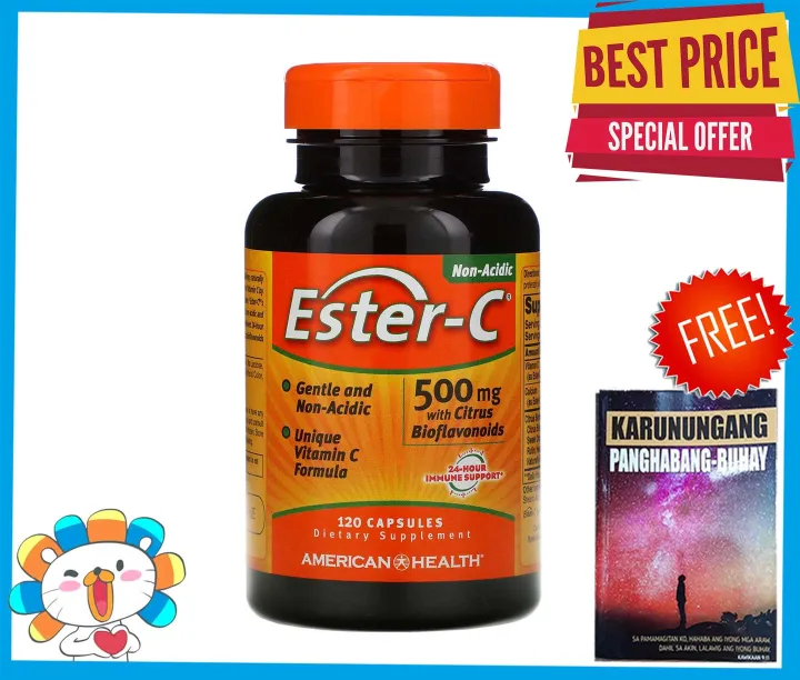Ester-C With Citrus Bioflavonoids - 500 Mg - 120 Vegetarian Capsules | Lazada PH