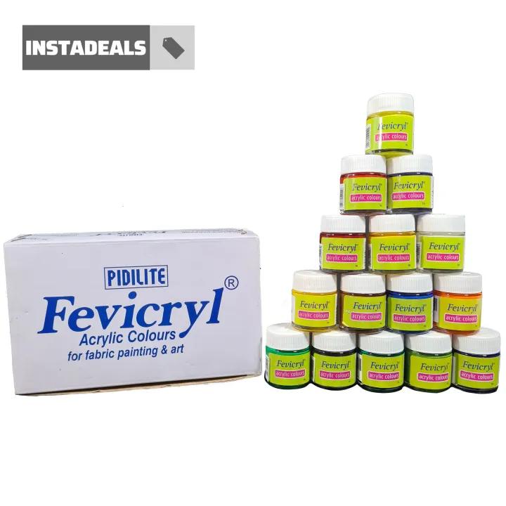 Fevicryl Aryclic Colour Paint (15mL/pc) | Lazada PH
