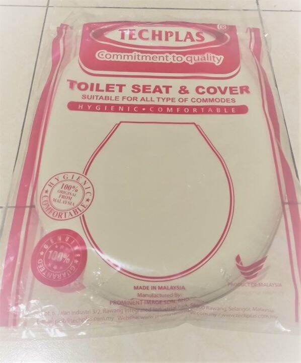 TUTUP KLOSET DUDUK KREM IVORY TECHPLAS MODEL TOTO/AMERICAN STANDART | Lazada Indonesia