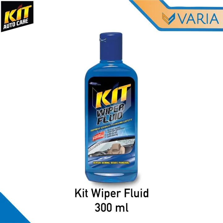 Kit Wiper Fluid Cairan Pembersih Kaca Mobil Bottle Botol 300 ml ...