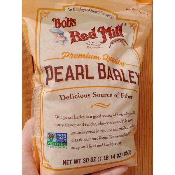 850g Bob's Red Mill Premium Barley Premium Quality Delicious Source of ...