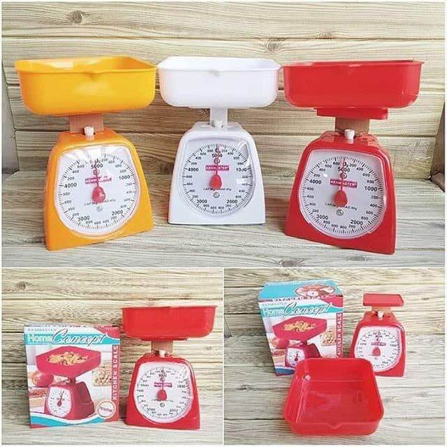 Timbangan Dapur 5kg / Alat Timbang Duduk Jarum Kue Telur Serbaguna ...