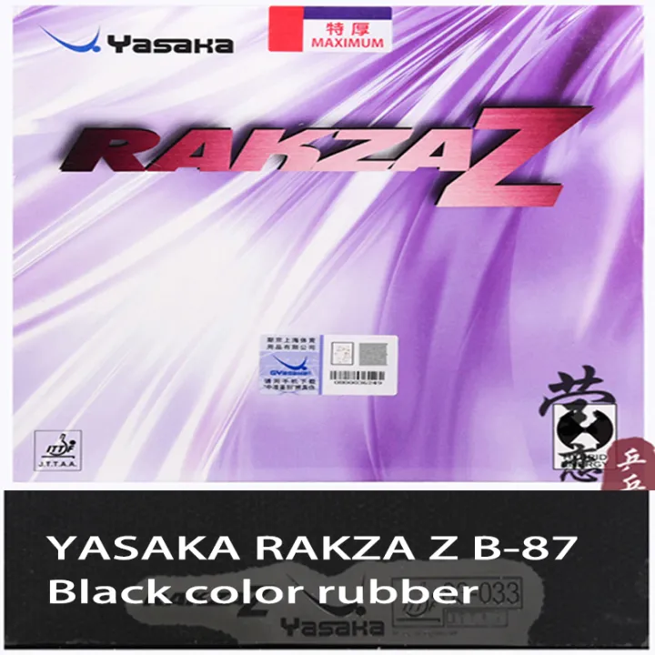 Original Yasaka RAKZA Z table tennis rubber B-87 pimples in fast attack ...