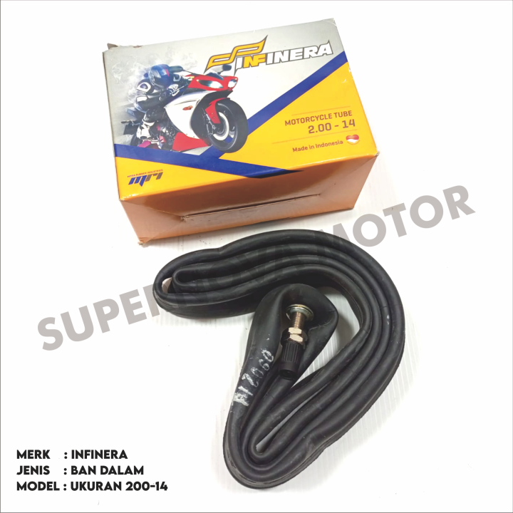 BAN DALAM 200-14, 50/90-14, 50/100-14 BAN DALAM MOTOR CACING MATIC RING 14 MERK INFINERA ...