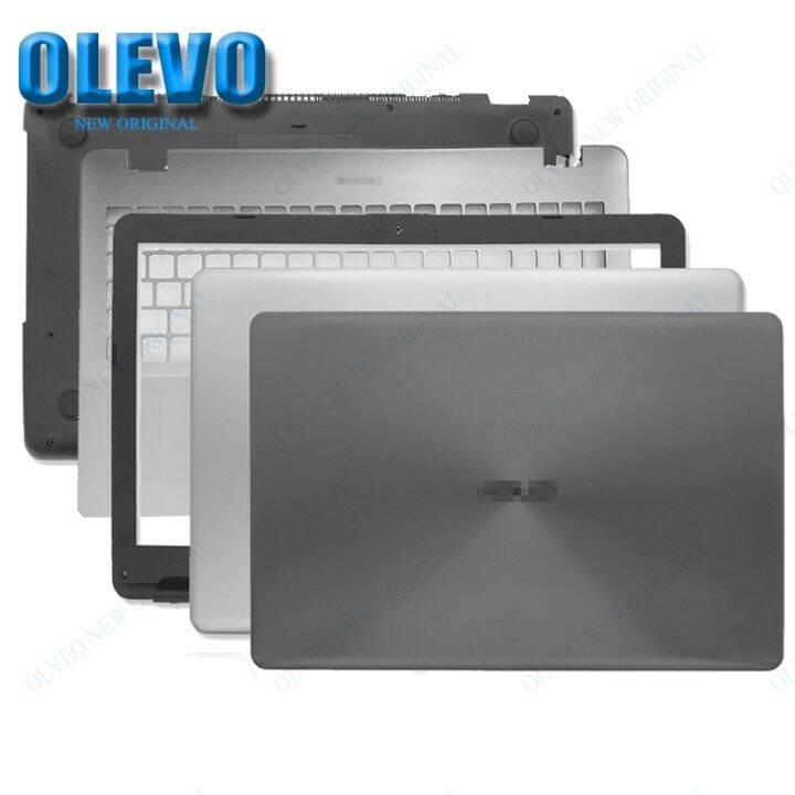 New Laptop LCD Back Cover/Front bezel/Hinges/Palmrest/Bottom Case For ASUS X542 X542U V587U ...