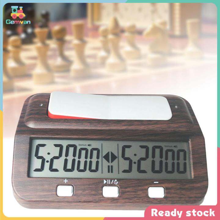 Gemvan Chess Clock Alarm Function for International Chess | Lazada PH