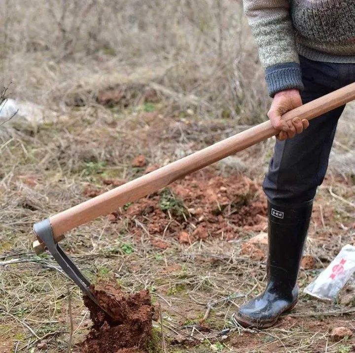 Hoe horn, household dual-purpose agricultural head, rake, farm ...