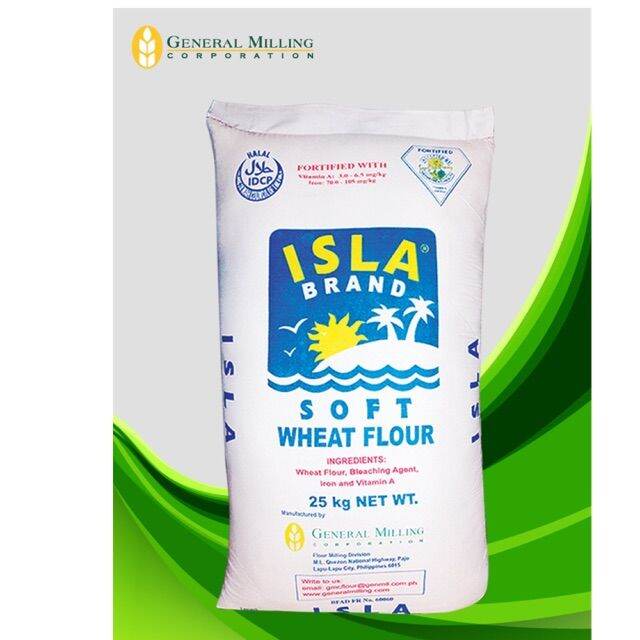 Isla brand Soft Wheat Flour 25kg | Lazada PH
