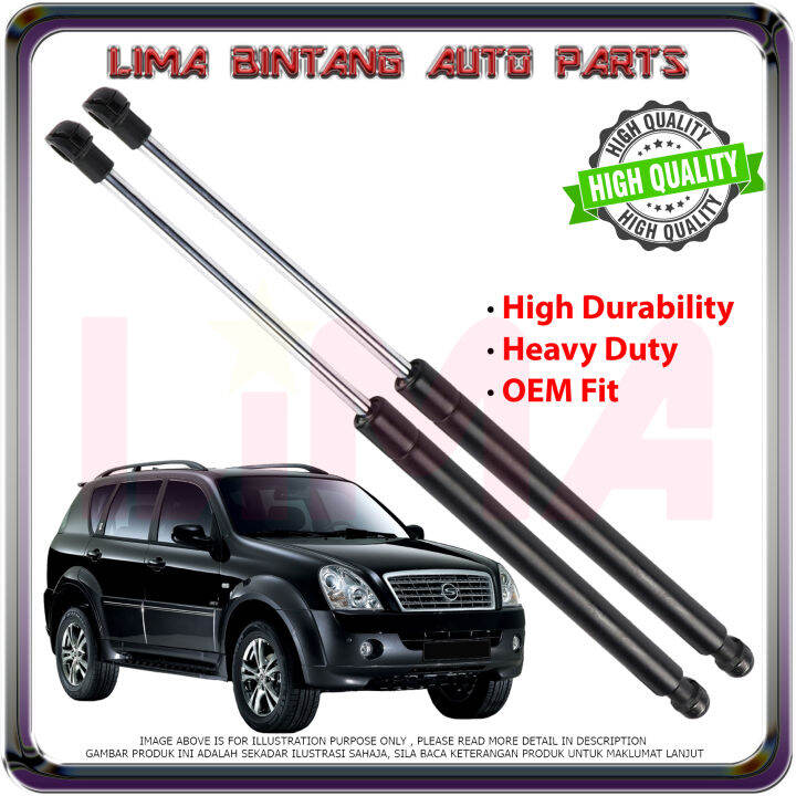 SsangYong Rexton Front Bonnet Damper Absorber Heavy Duty | Lazada