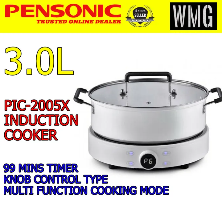 Pensonic Induction Cooker 3 Litre Multi Function Cooking Mode PIC-2005X ...