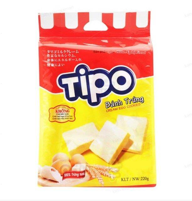 TIPO Egg-Cream Cookies 220g (pack) | Lazada PH
