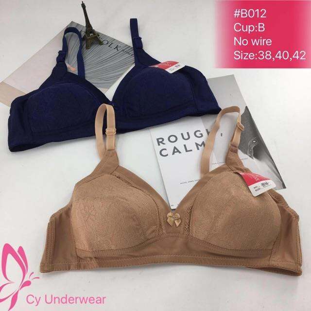 Triu.m.ph Soft Bra Nonwire (FULL CUP) 3 HOOK B012 | Lazada PH