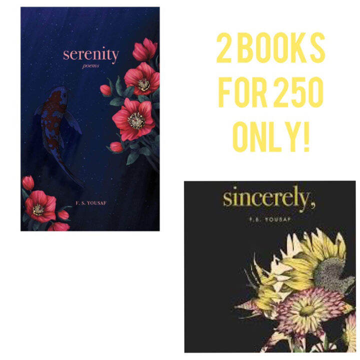 Serenity and Sincerely by F.s Yousaf | Lazada PH