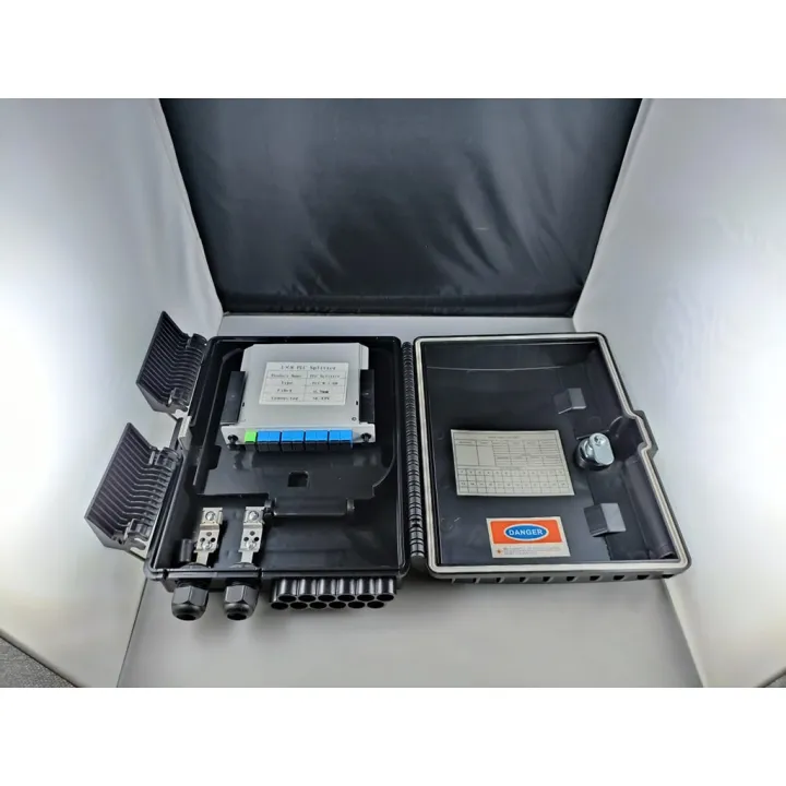 【Ready Stock】 8 Core Fiber Box/ Nap Box With or Without Splitter (PLC ...