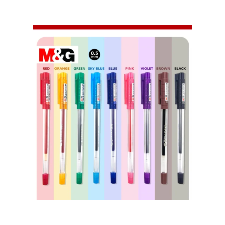 M&G office g gel pen 0.5 | Lazada PH
