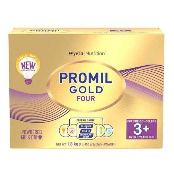New Wyeth PROMIL GOLD FOUR 1.8kg (JAN 2024 EXP) Formula Powdered Milk ...