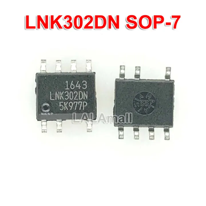 5Pcs LNK302DN = LNK302DG SOP-7 LNK302D SOP7 LNK3020N LNK3020 SOP SMD Power Management IC ใหม่ ...