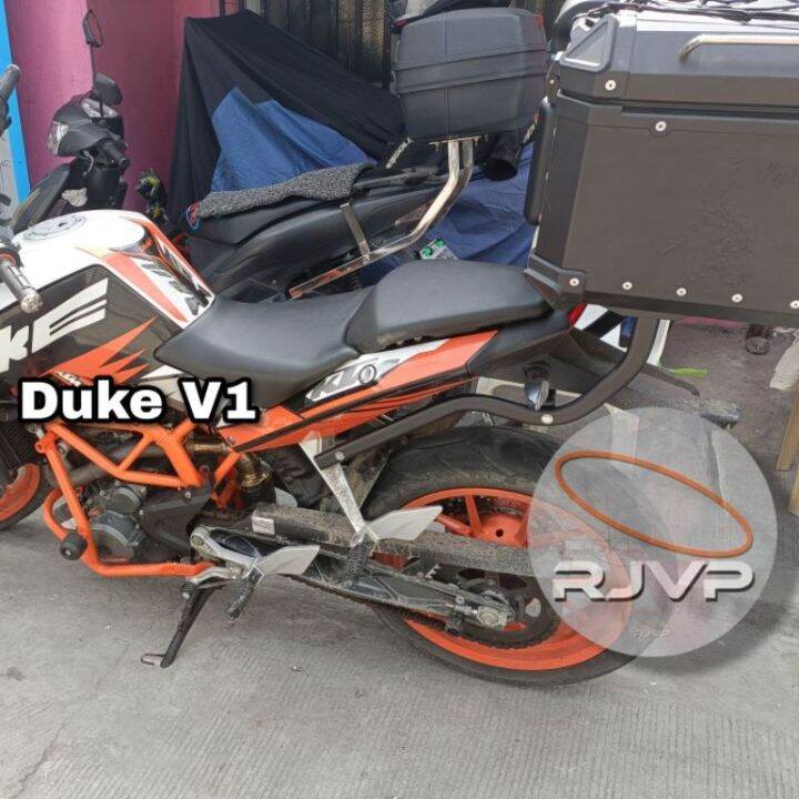 KTM Duke 200 V1 / Duke 390 V1 HRV Bracket Heavy Duty Bracket Black Oval ...