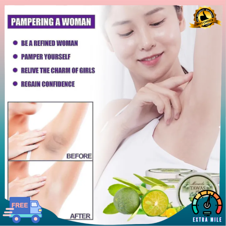 EMP Miracle Tawas Cream with Calamansi: Underarm Whitening, Anti ...