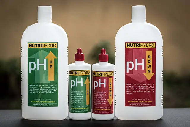 NutriHydro pH Adjuster pH Up and pH Down Combo Formula | Lazada PH