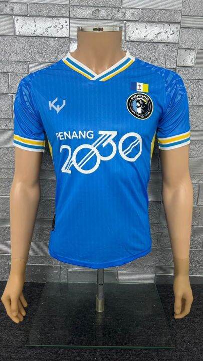 Jersey Penang Home 2023 || Jersey Player Version Penang FC || Penang Jersey Biru 2023 || All ...
