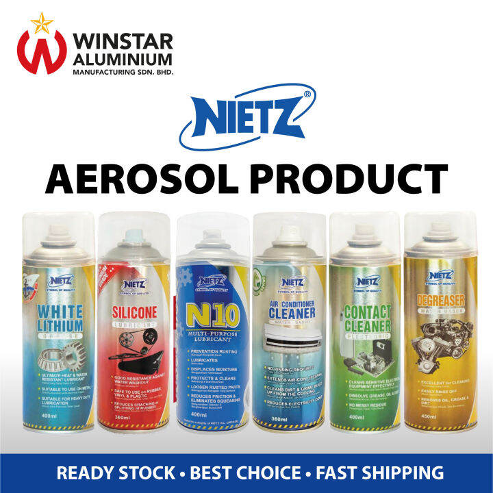 Nietz Air Condition Cleaner / Contact Cleaner / Degreaser / N10 ...