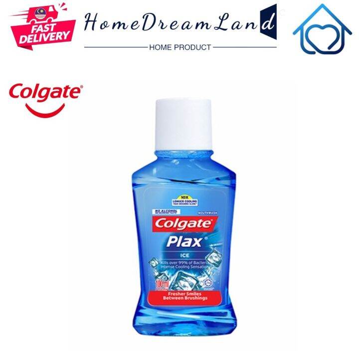 Colgate Plax Ice Mouthwash 100ml Travel Sample Trial | Lazada