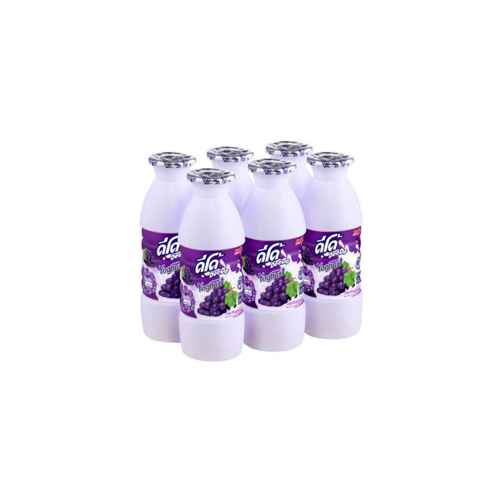 Deedo Yogurt Drink grape Flavor 150ml x 6 | Lazada PH