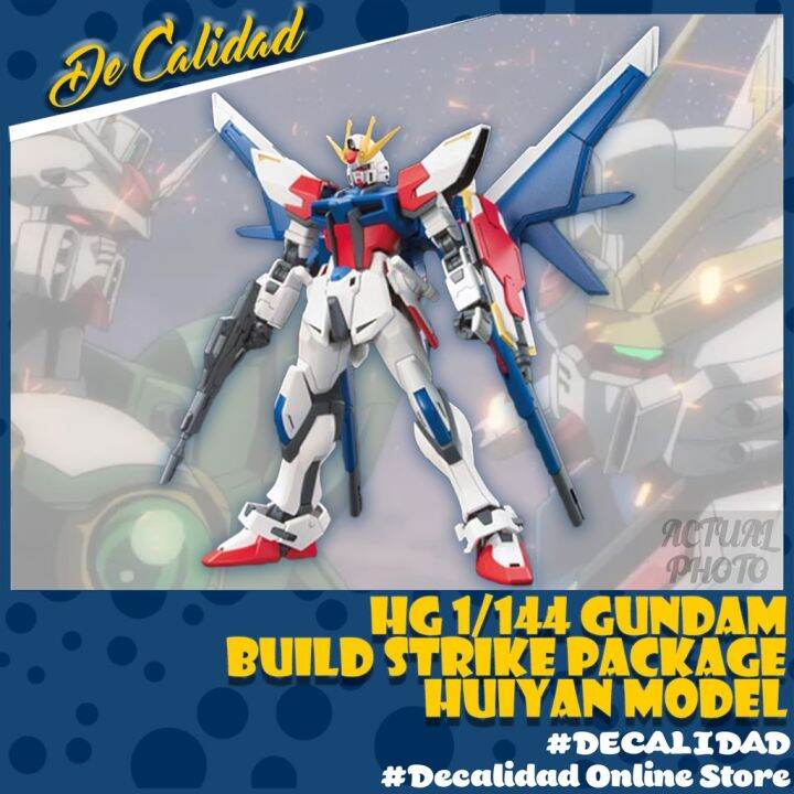⚠️ Gundam Gunpla Build Strike Full Package 1/144 Huiyan Model ⚠️NU7 ...