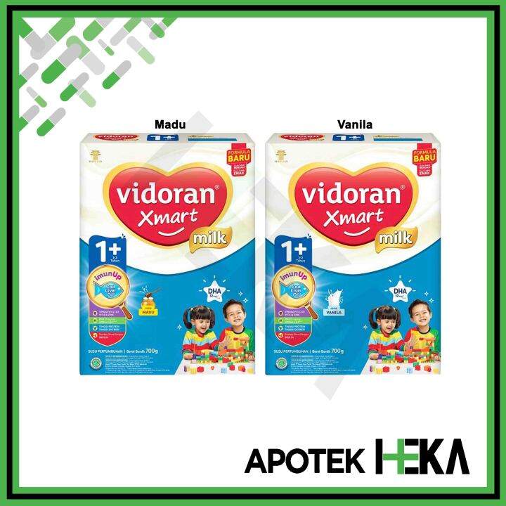 Vidoran Xmart 1+ Box Kemasan 700 g | Lazada Indonesia